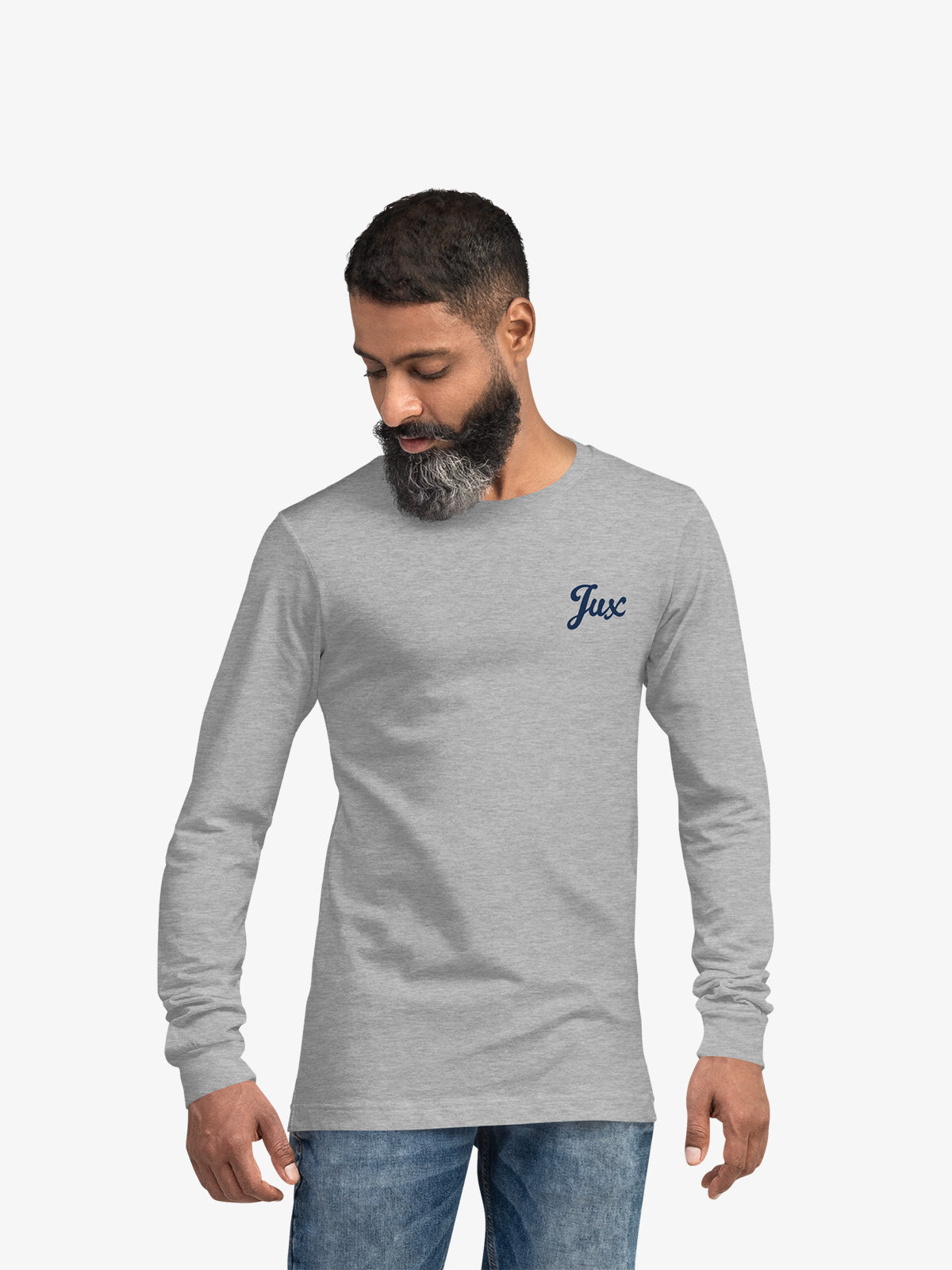 Long-Sleeve "Script" Logo Tee