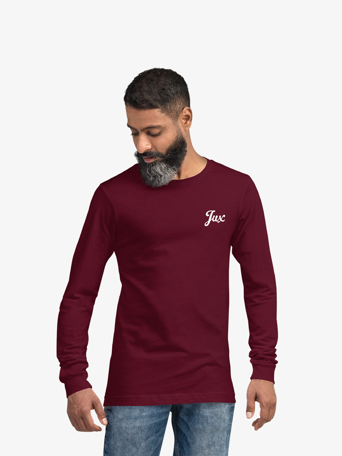 Long-Sleeve "Script" Logo Tee