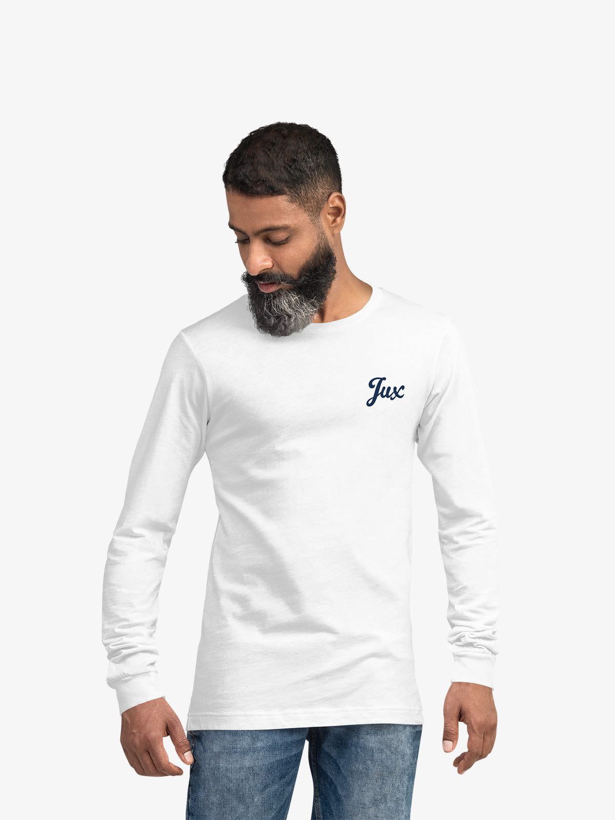 Long-Sleeve "Script" Logo Tee