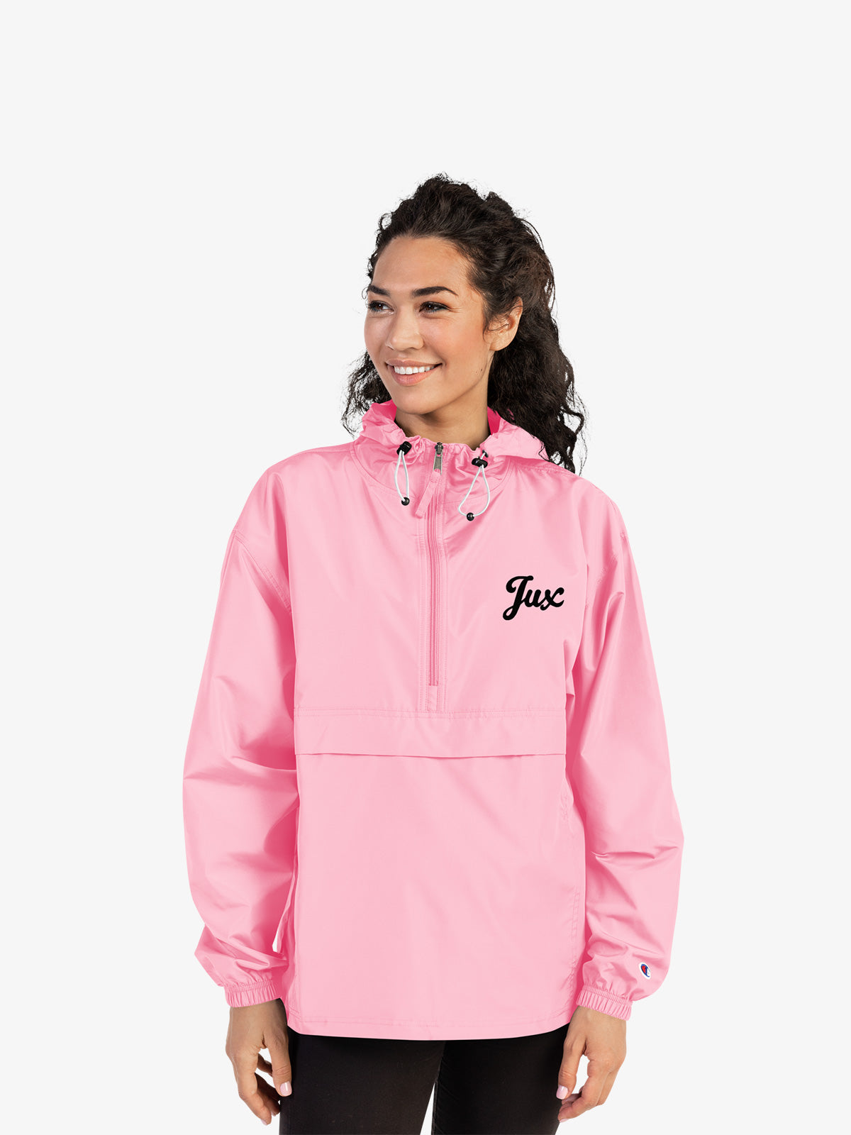 Half-Zip Pullover Packable Jacket