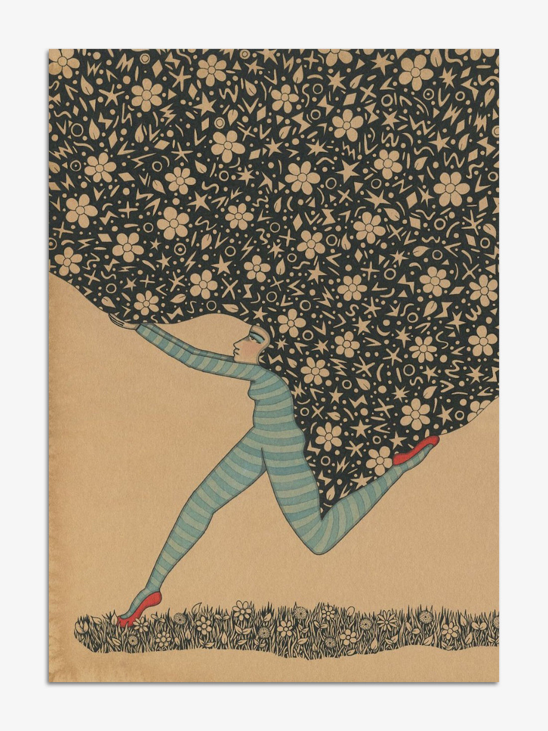 Mel Kadel "Night Sky" Print