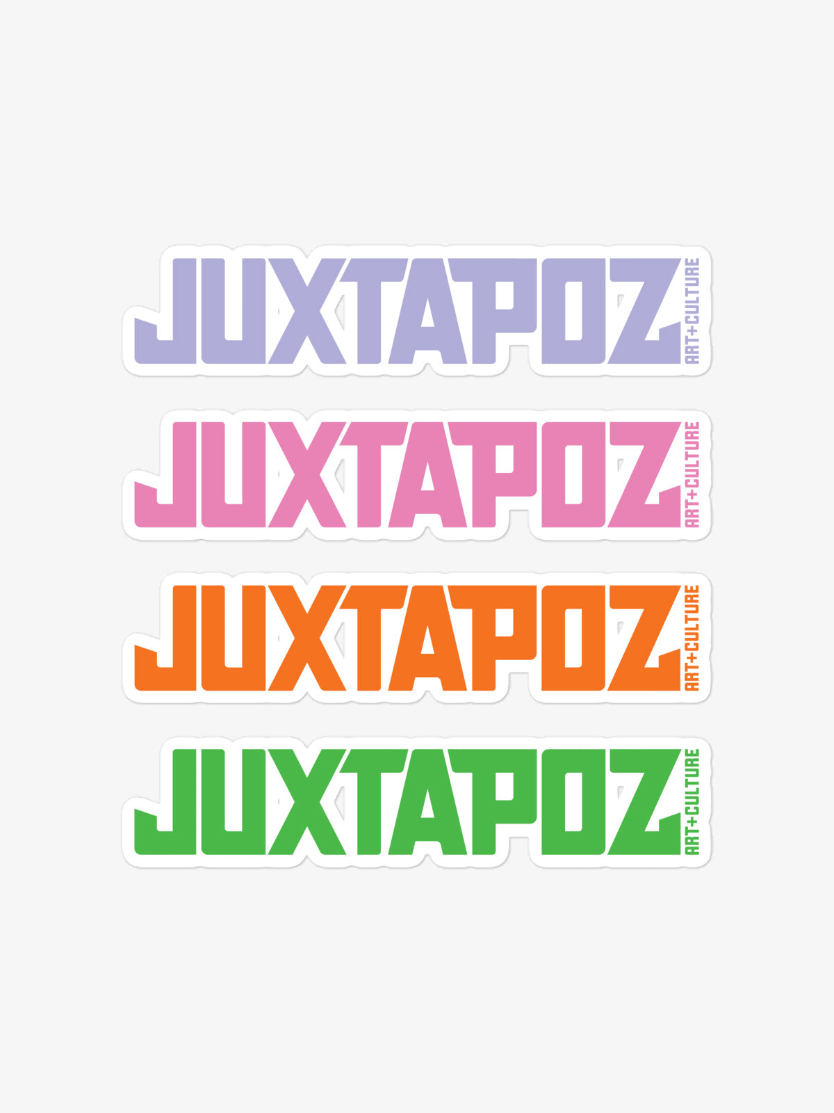 Juxtapoz Sticker Sheet