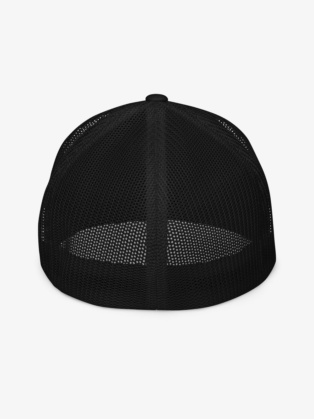 Closed-back trucker cap