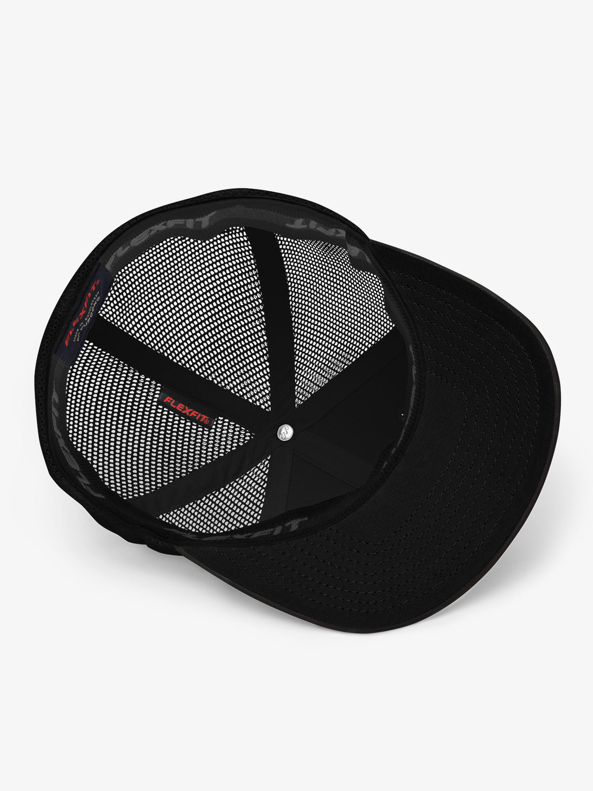 Closed-back trucker cap