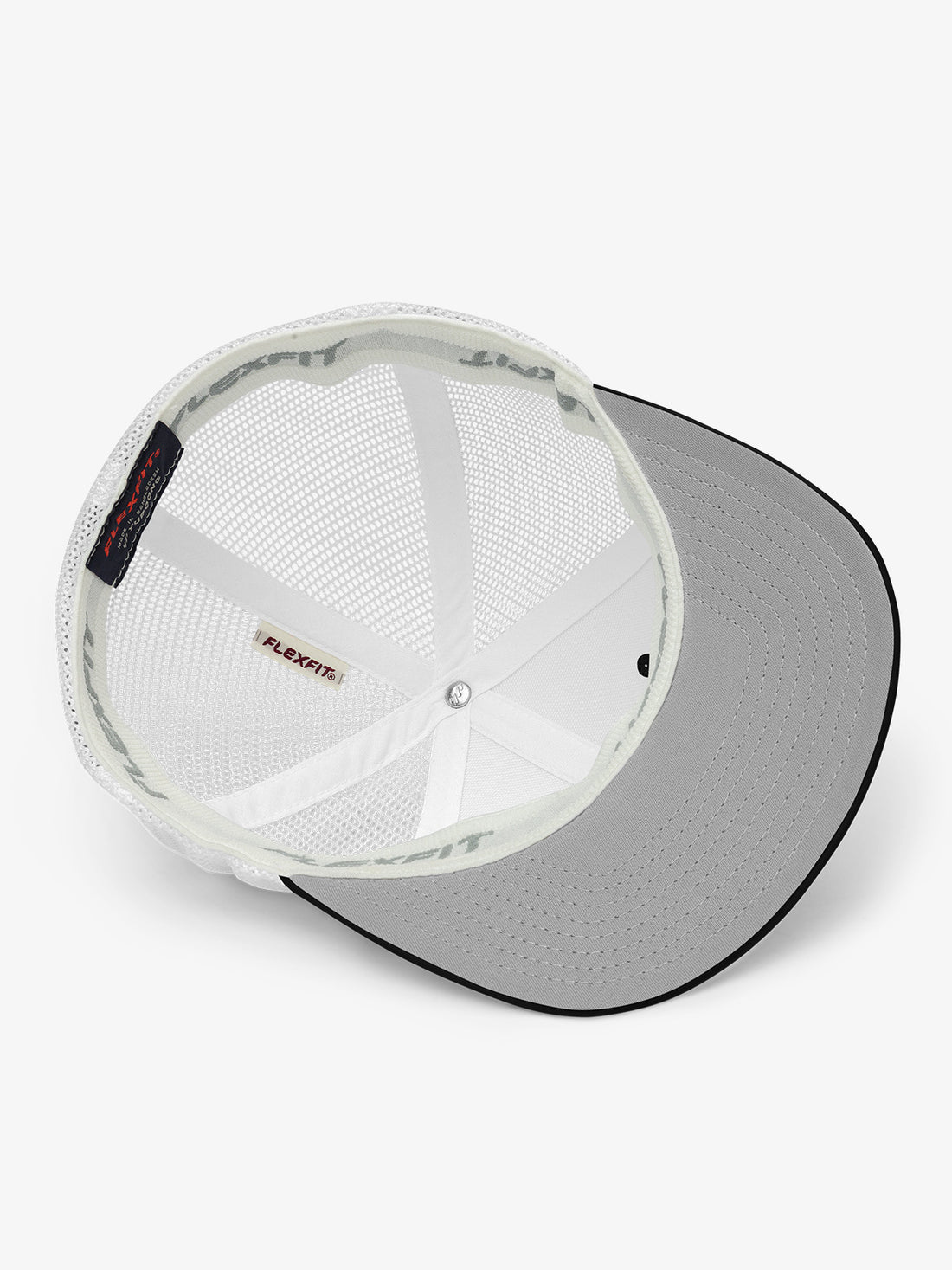 Closed-back trucker cap