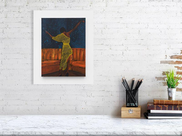 Danielle Mckinney "Saw My Shadow" Print