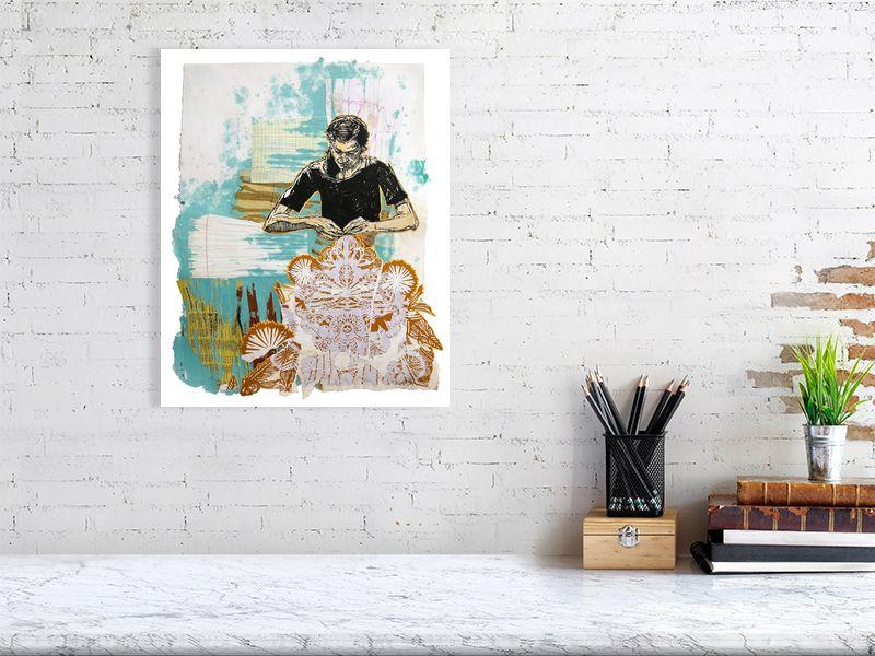 Swoon "Alison the Lacemaker" Print